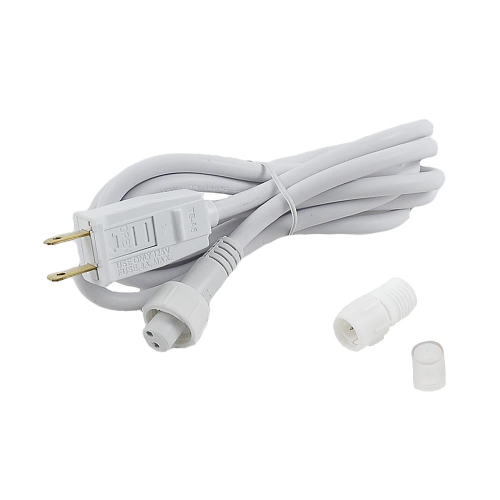Rope Light Connector Kit, 6' Long, 2 Wire, Made For 1/2 Rope Light, 1 ...