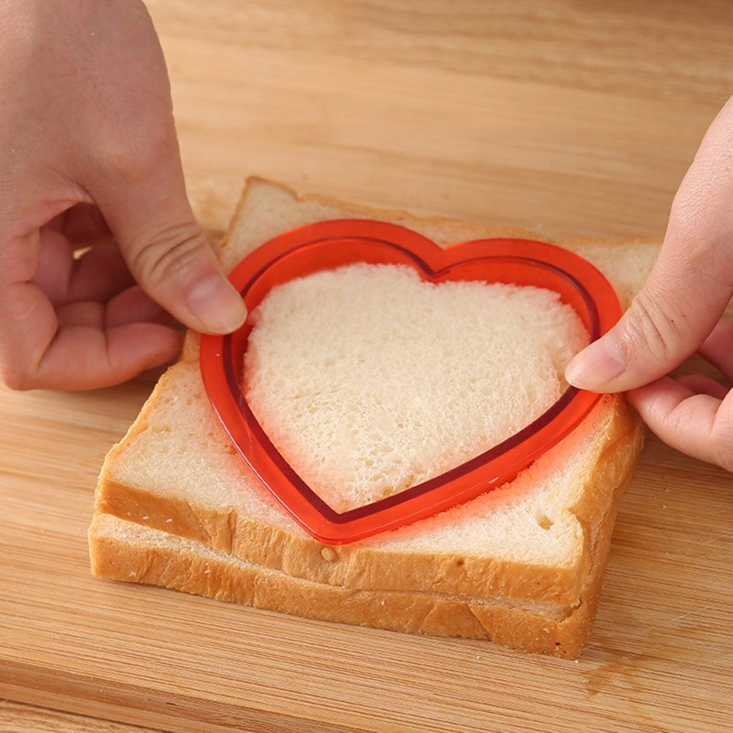Giantpower Uniquely Shaped Sandwich Press Cutter Sealer, Heart - Kroger