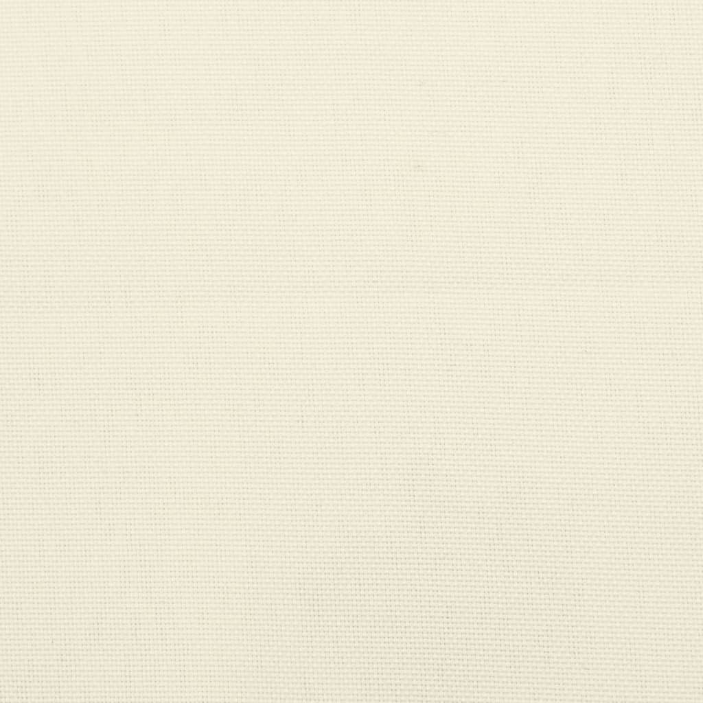 vidaXL Garden Bench Cushion Cream White 59.1 x19.7 x2.8 Oxford Fabric ...